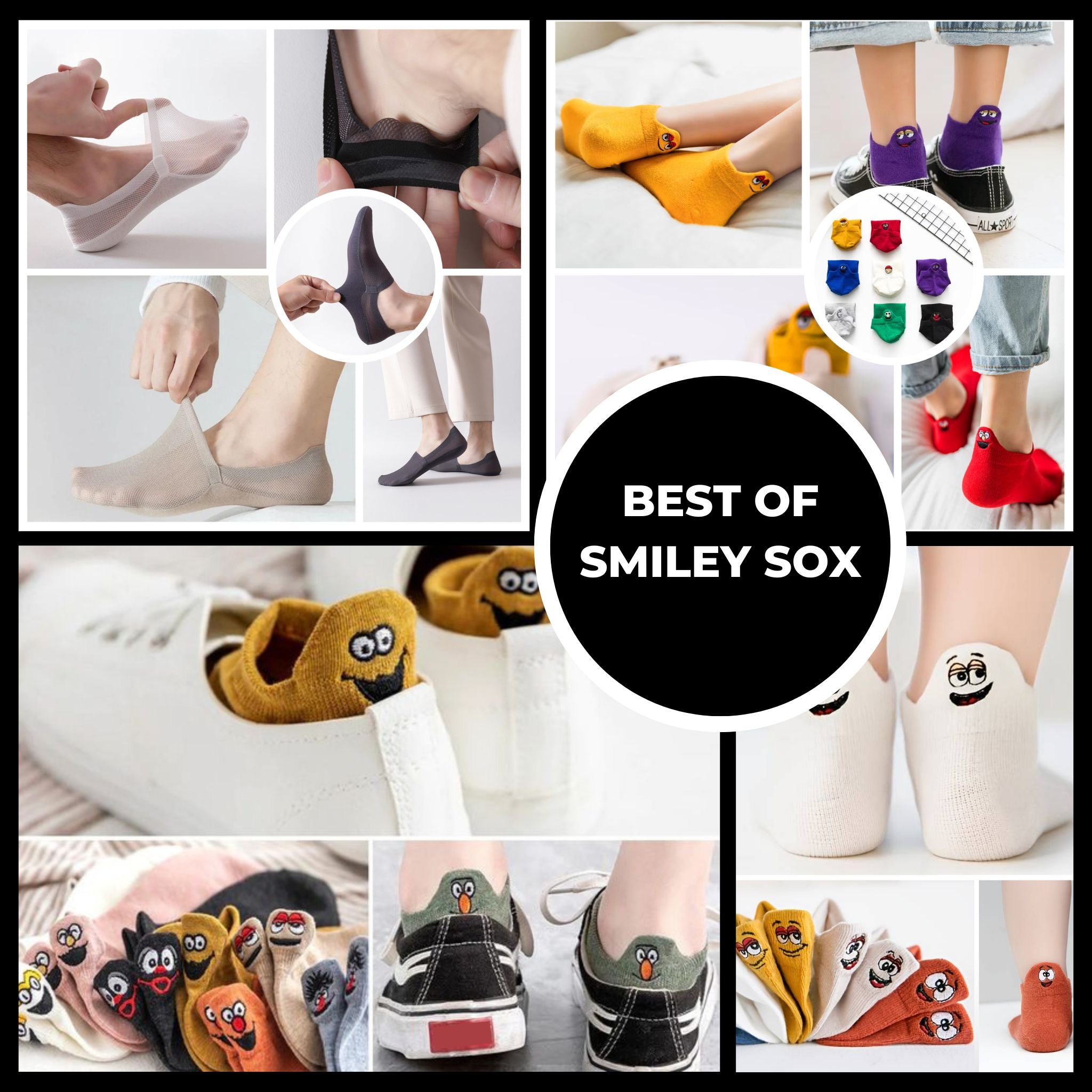 Best of Smiley Sox Collection | Top Picks for Fun, Stylish & Invisible ...
